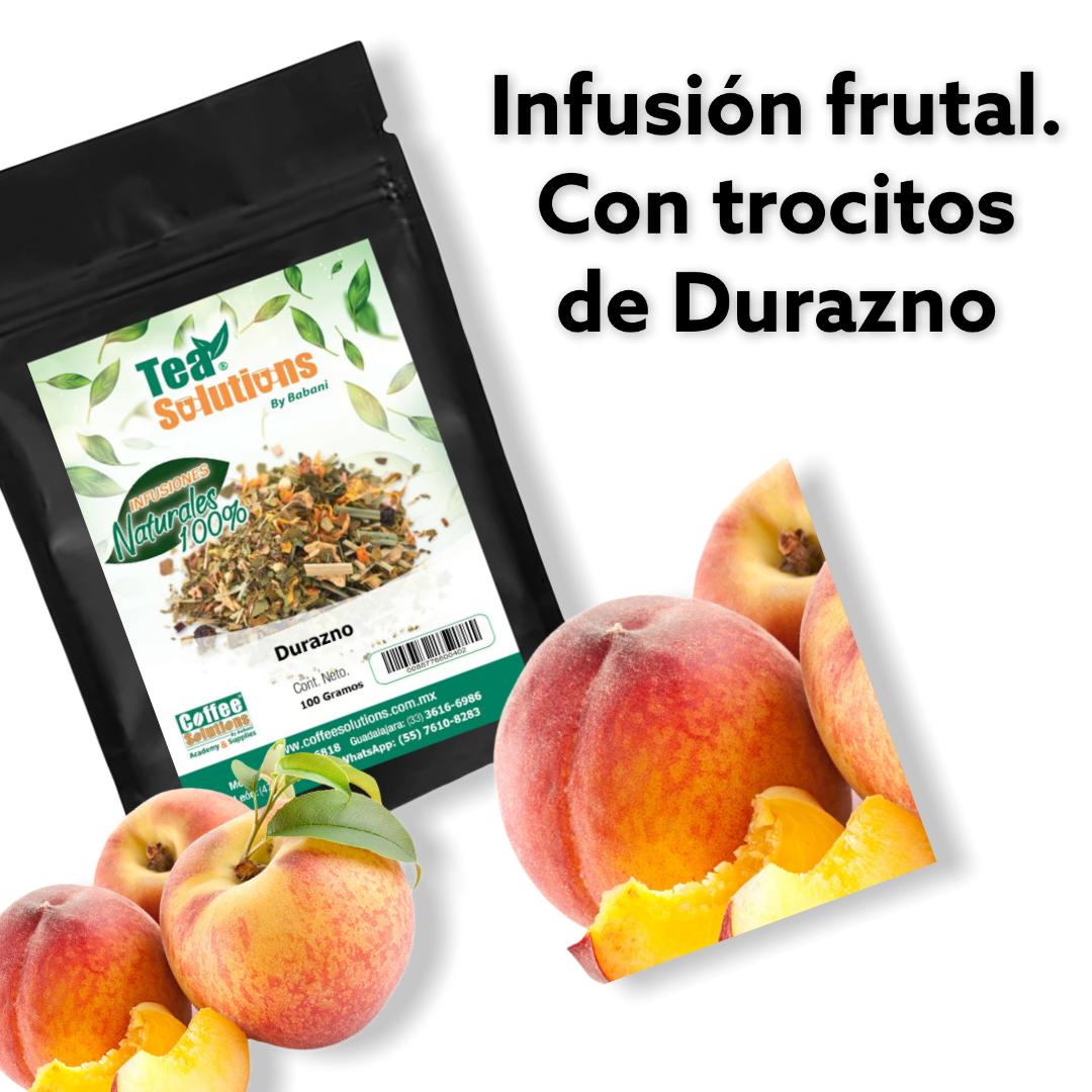 Tisana Sabor Durazno, Bolsa con 100 Gramos